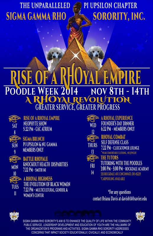 Sigma Lambda Gamma Flyers